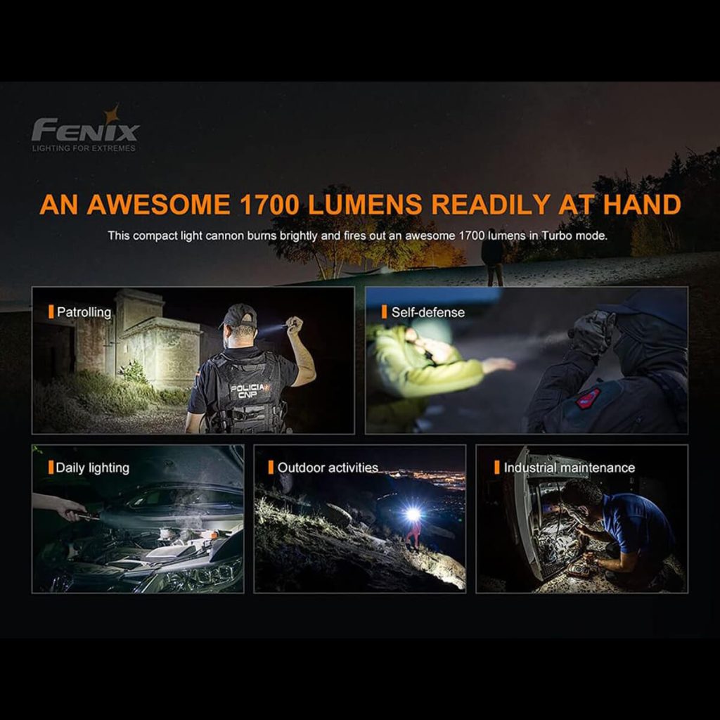 Fenix PD35 v3.0 Rechargeable Tactical Flashlight – LumenTac Official ...